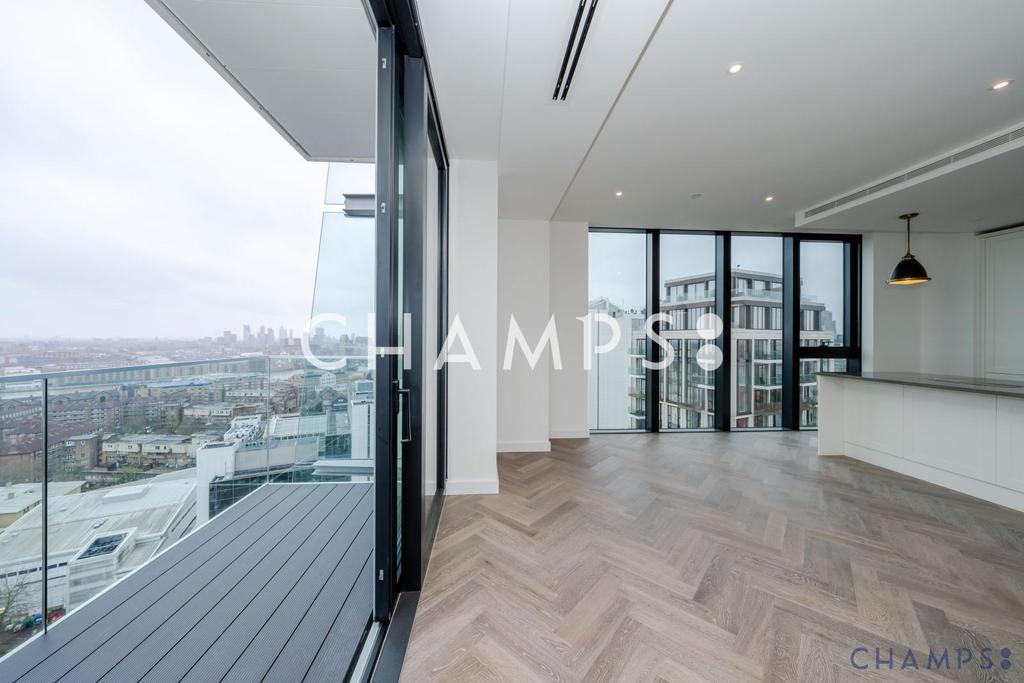 Flat 1904, 23 Gauging Square,London... 3 bed flat - £6,200 pcm (£1,431 pw)