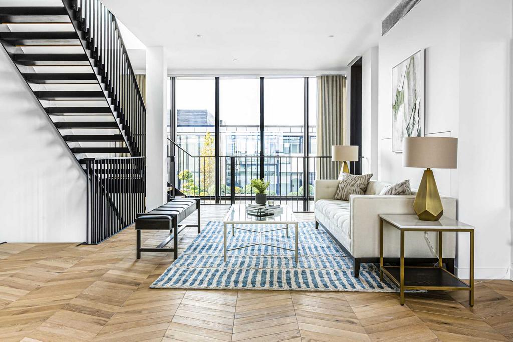 Boiler House Square, Battersea Power Station, SW11 3 bed penthouse for ...