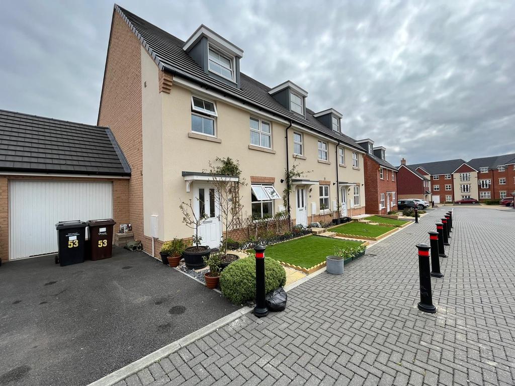 Draper Close, Andover, Hampshire, SP11 3 bed end of terrace house - £ ...