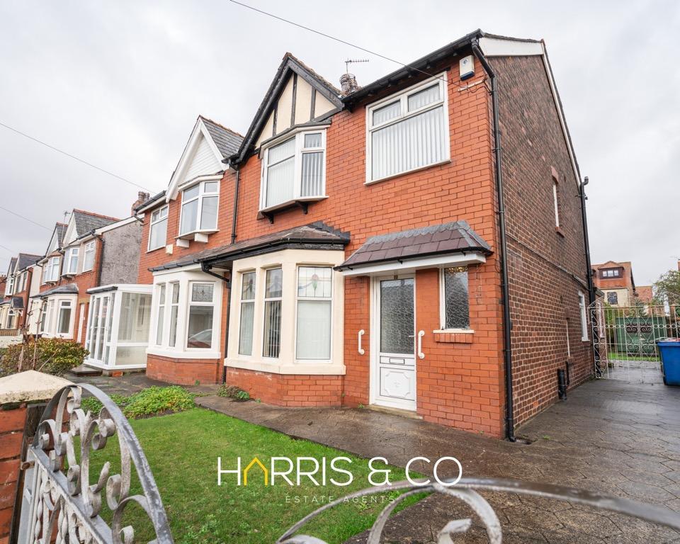 Agnew Road Fleetwood Fy7 3 Bed Semi Detached House £180 000