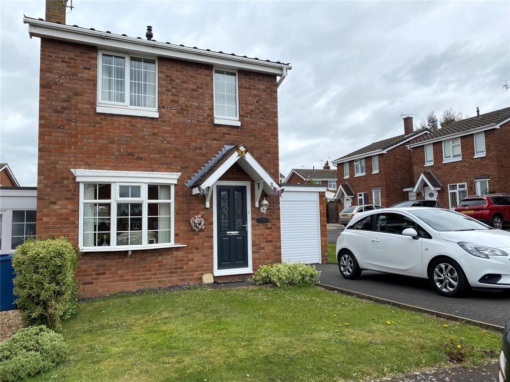 Knightley Way, Gnosall, Stafford, ST20 3 bed link detached house - £245,000