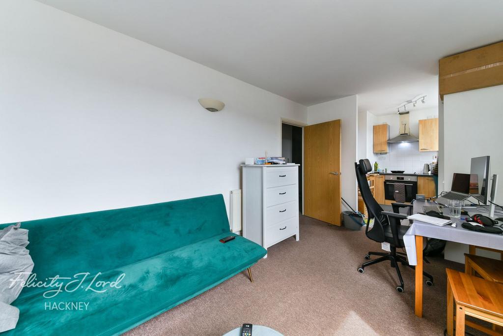 Hacon Square, Richmond Road, Hackney, E8 1 bed flat - £385,000