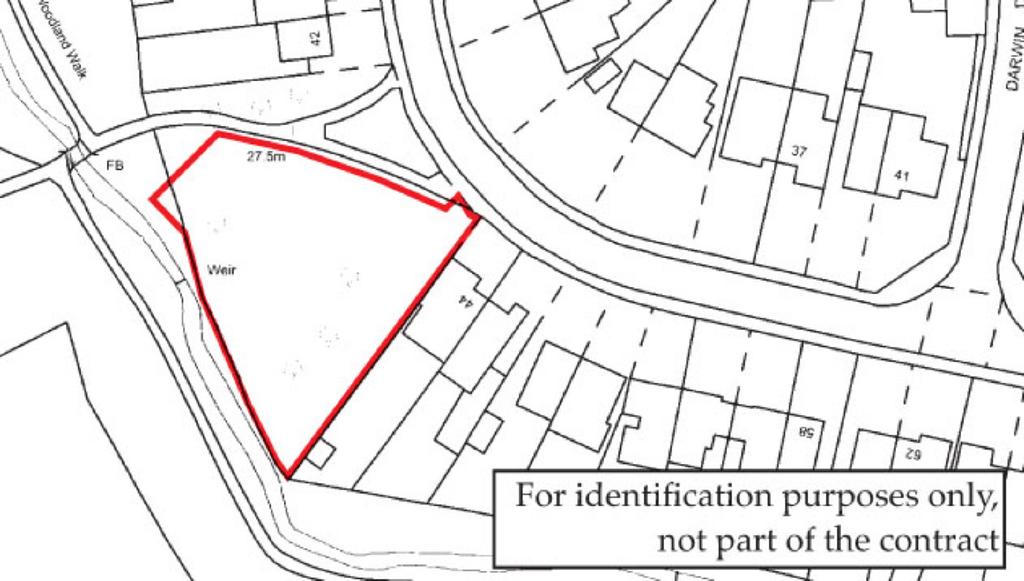 Land adjacent to 41 Darwin Drive, Tonbridge, Kent Land - £20,000