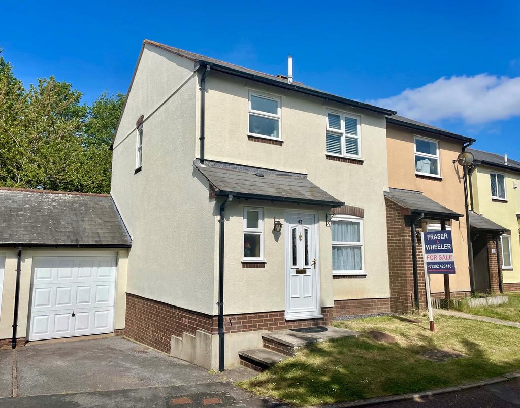 Loram Way, Alphington, EX2 3 bed end of terrace house - £325,000