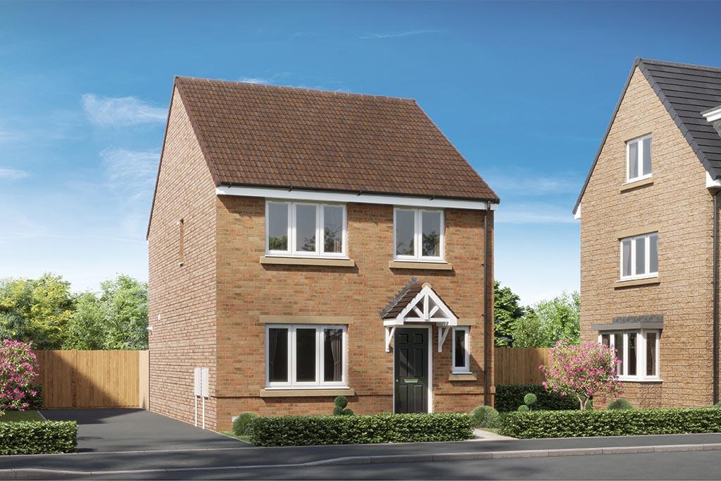 Plot 94, The Rothway at Hoddings... 4 bed house - £261,900