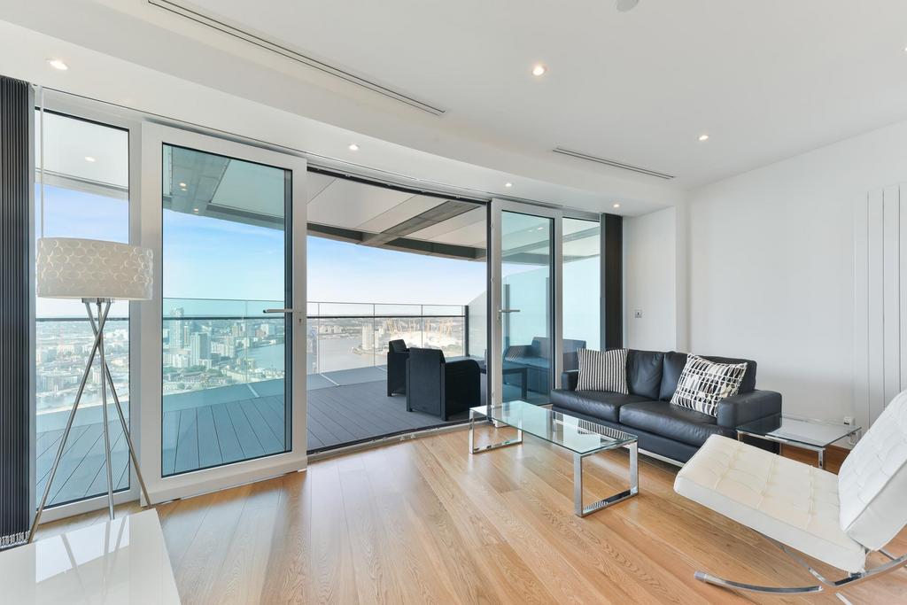Arena Tower, Crossharbour Plaza, Canary Wharf, E14 1 bed apartment to ...