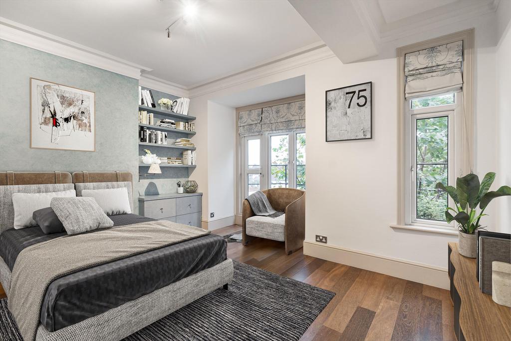 Iverna Court, Kensington, London, W8 3 bed flat - £4,767 pcm (£1,100 pw)