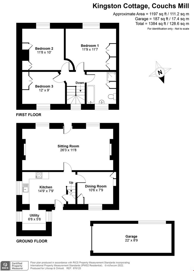 Couch's Mill, Nr. Lerryn, Cornwall 3 bed semi-detached house - £450,000