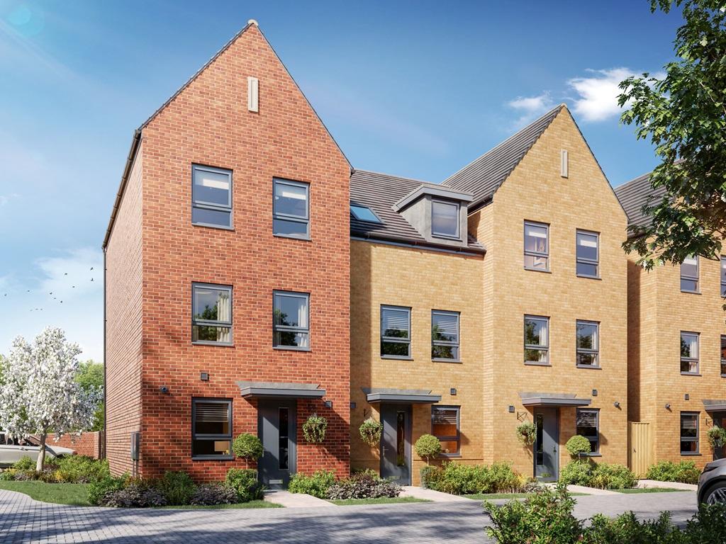 Norbury at Barratt Homes at Linmere... 3 bed terraced house - £407,400