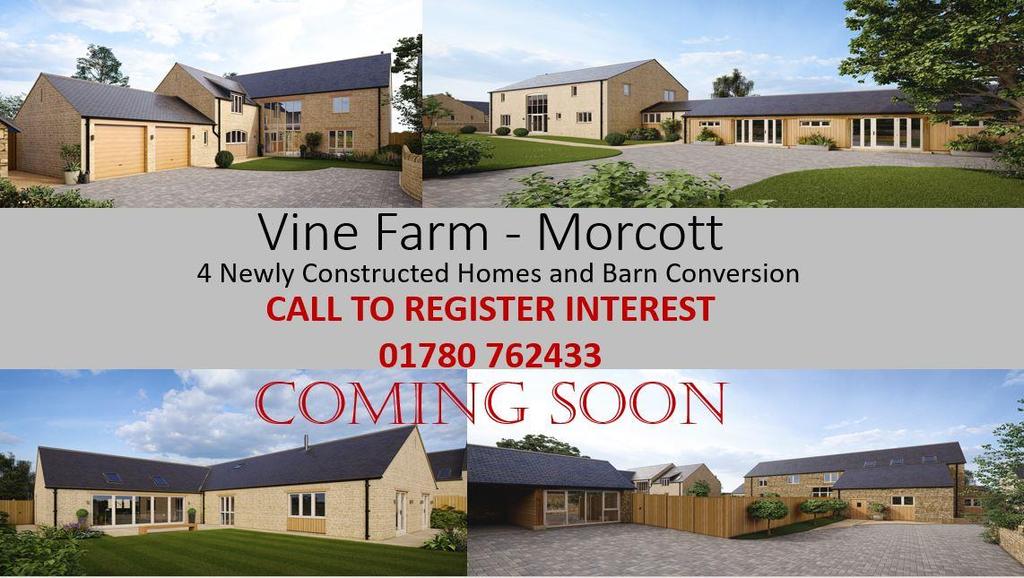 Back Lane, Morcott, Oakham 4 bed detached house - £850,000