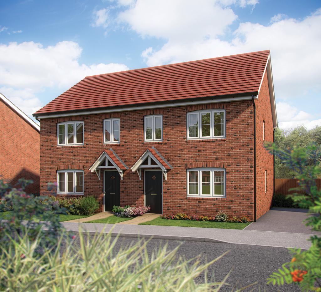 Plot 114, Hazel at Hazelmere... 3 bed semi-detached house - £279,995