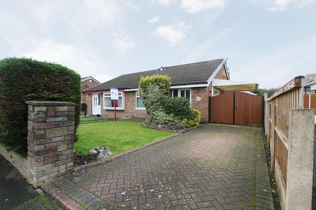 Hollins Close, Garswood. Wigan, WN4 0RR 2 bed semi-detached bungalow ...