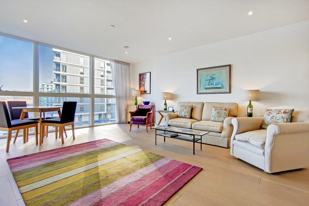 River Gardens Walk Greenwich SE10 1 bed apartment - £1,900 pcm (£438 pw)