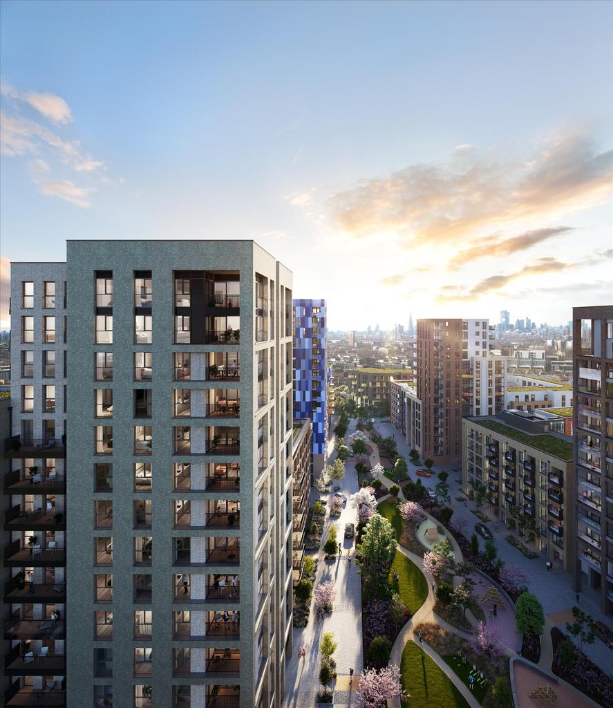 Lewisham Road, Lewisham, London, SE10 2 bed flat - £443,500