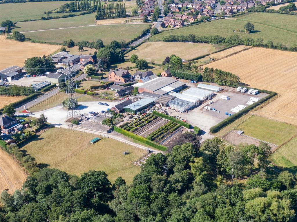 Strawberry Garden Centre, Bramshall... 2 bed house - £1,250,000