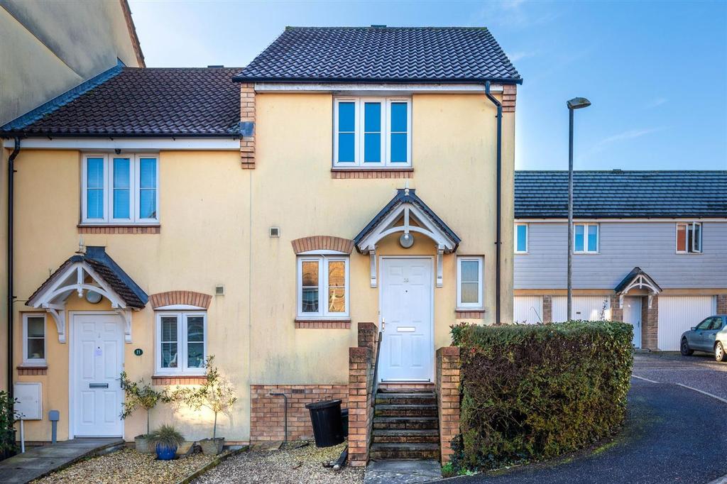 Bishops Drive, Copplestone, EX17 2 bed end of terrace house - £220,000