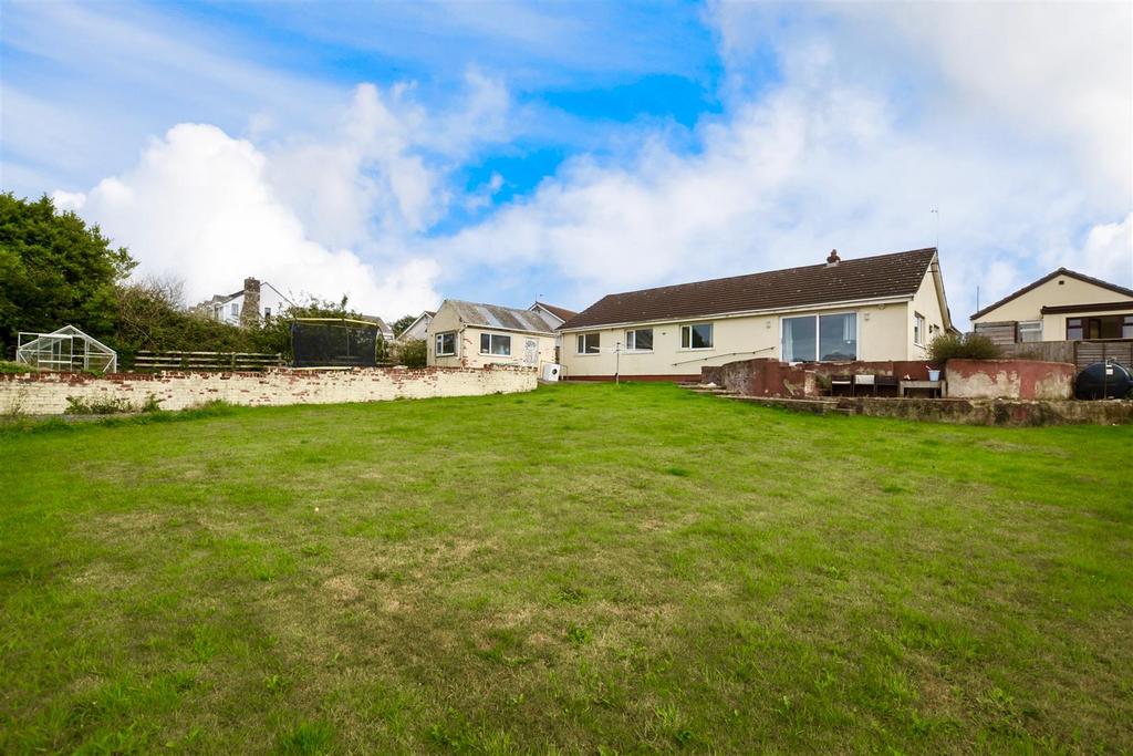 Cosheston, Pembroke Dock 4 bed detached bungalow - £350,000