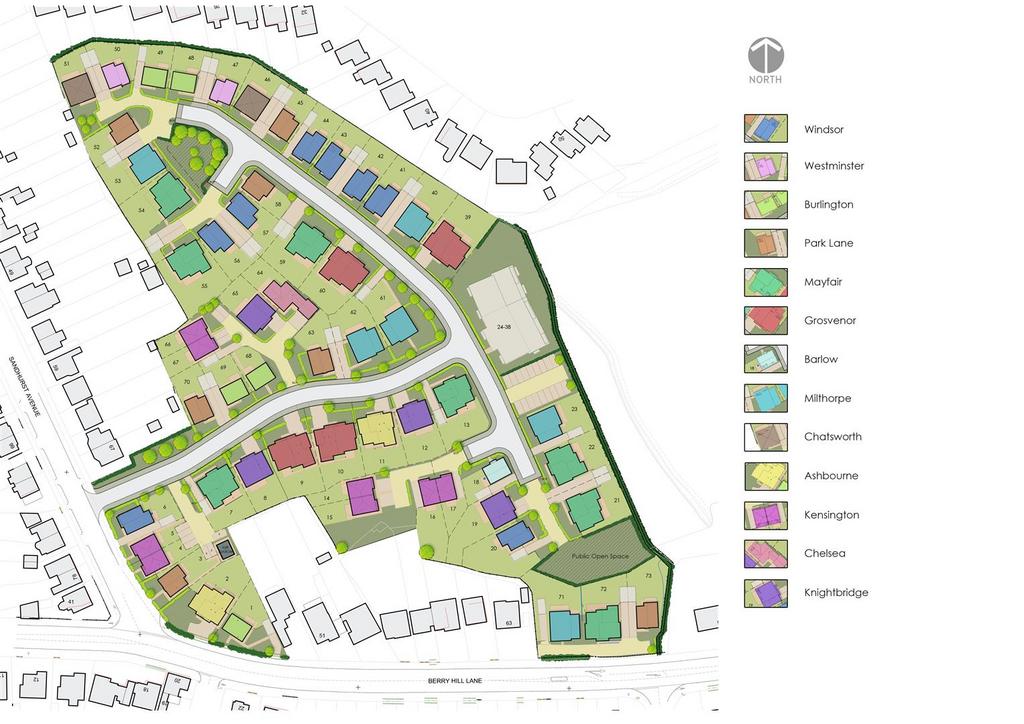 Plot 4 'Kensington' The Grange... 2 bed semi-detached bungalow - £229,995