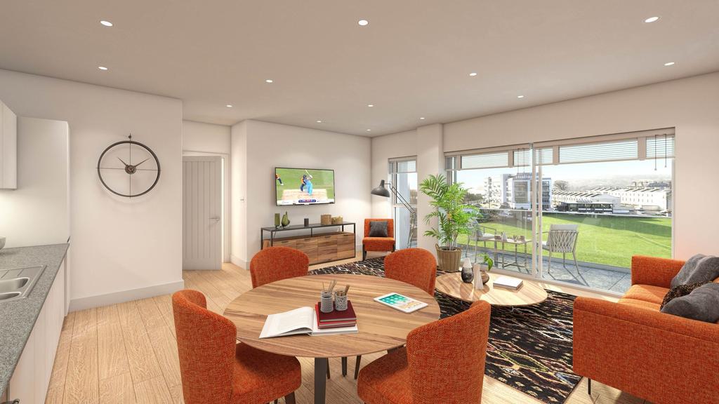 Plot 2-05 Teesra House, Mount Wise... 2 bed flat - £310,000