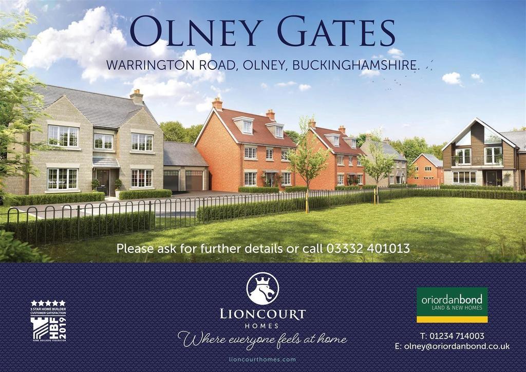 Osier Way, Olney, Buckinghamshire, MK46 2 bed apartment - £250,000