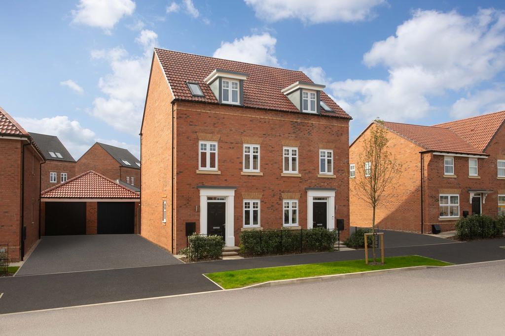 GREENWOOD at The Willows, PE10... 3 bed semi-detached house - £294,995