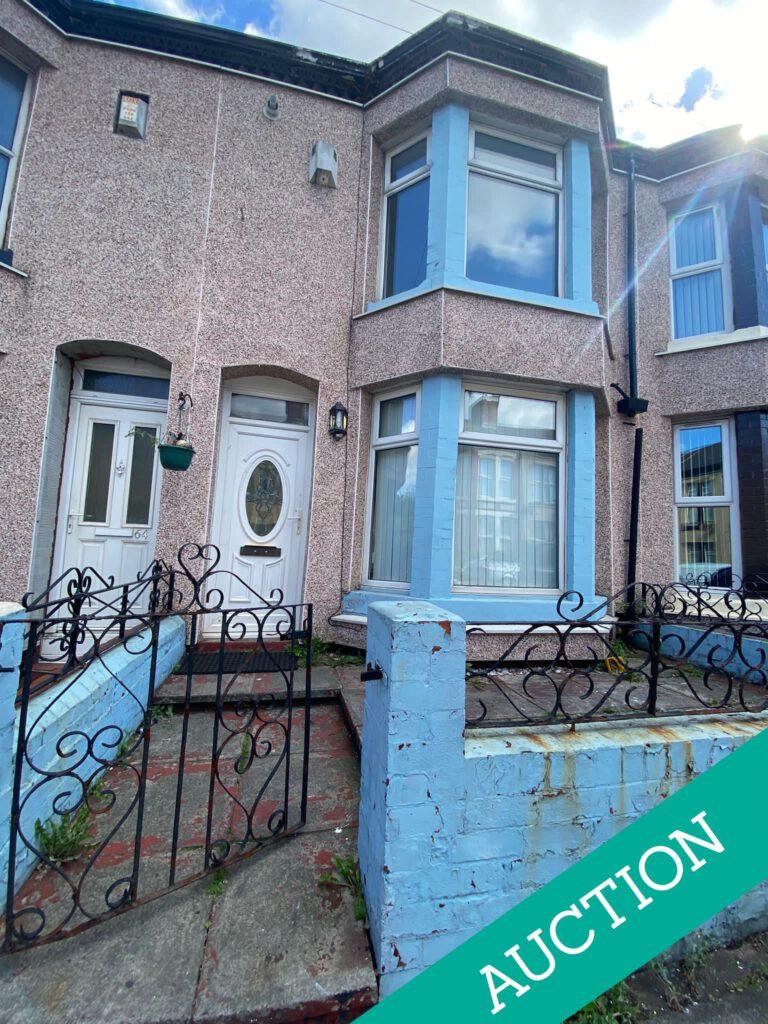 Cowper Street, Bootle, Liverpool 4 bed terraced house - £82,000