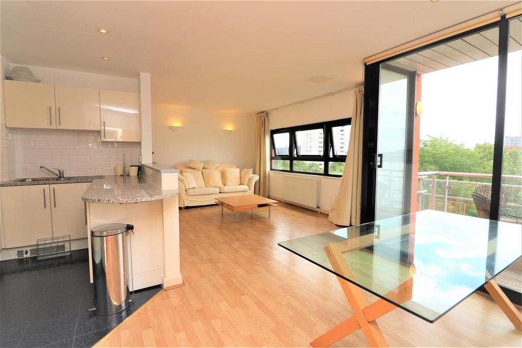 Ocean Wharf, Canary Wharf, E14 1 bed apartment - £1,800 pcm (£415 pw)