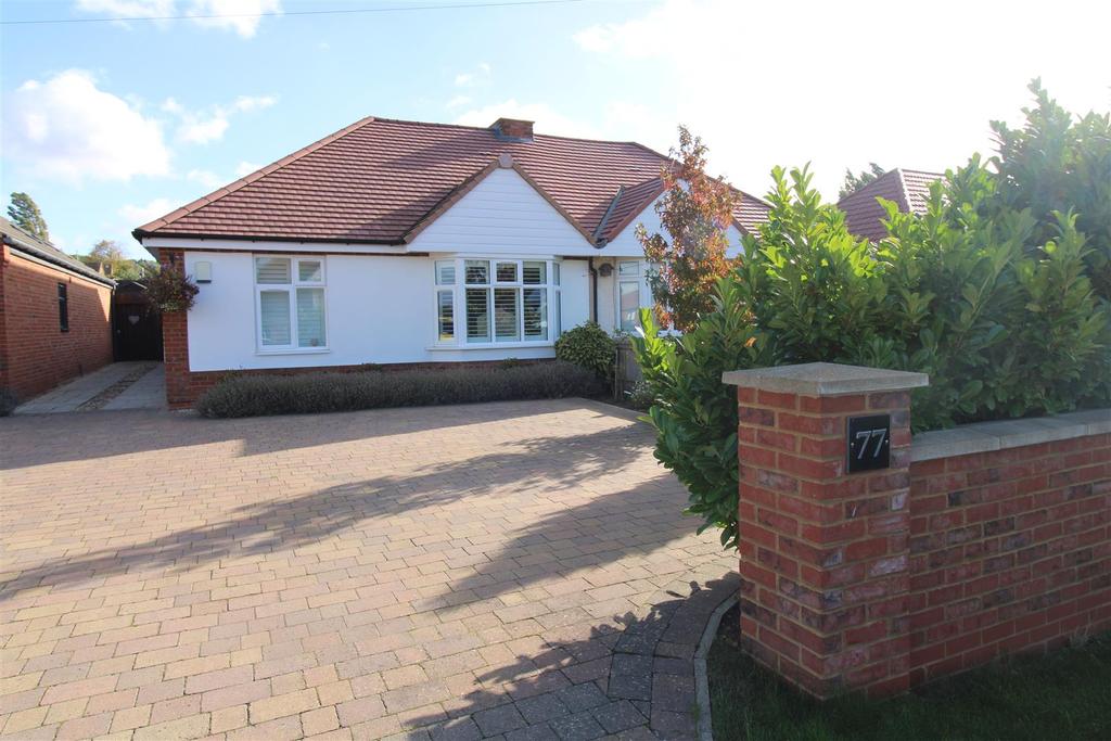 Polwell Lane, Barton Seagrave, Kettering 3 bed semi-detached bungalow ...