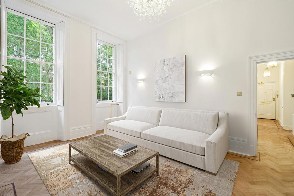 Connaught Square, London, W2 4 bed flat - £7,367 pcm (£1,700 pw)