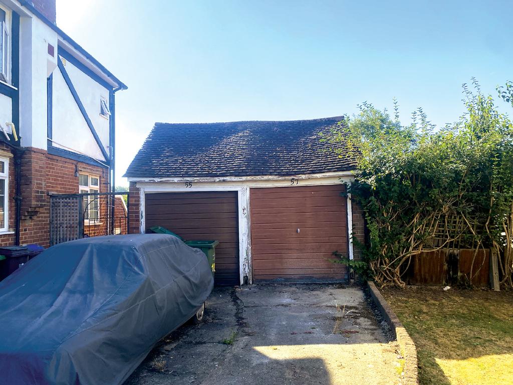 Garages 55 & 57 adjacent to 107 Vale... Garage - £10,000