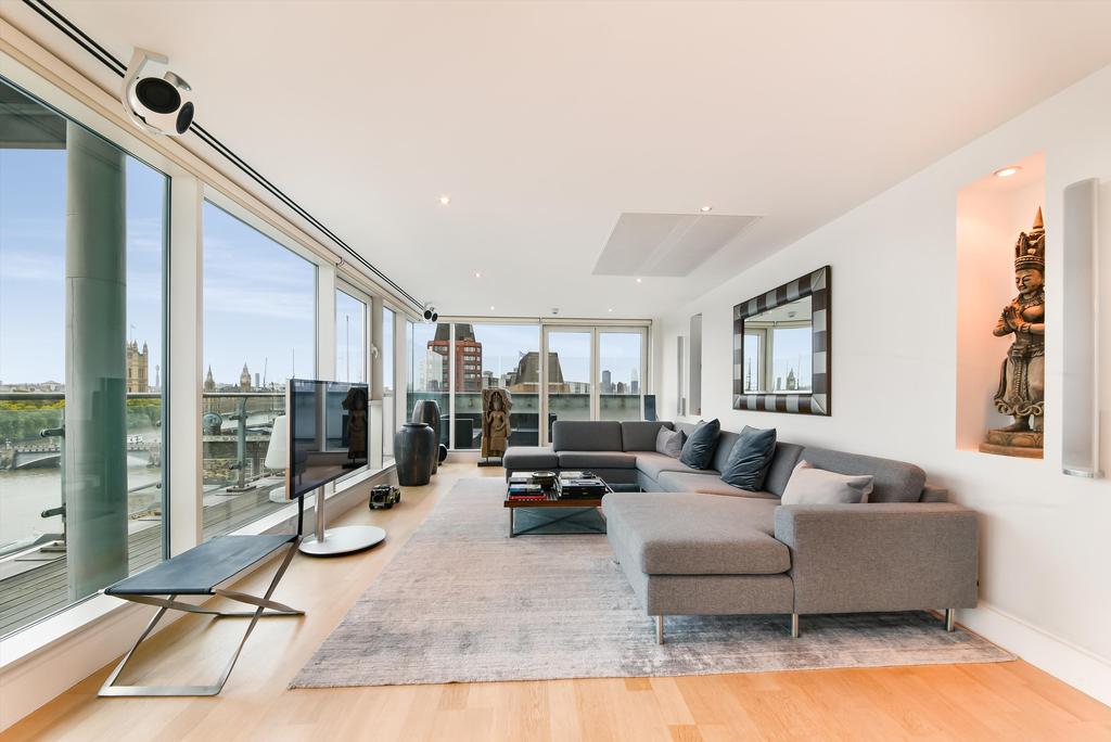 Albert Embankment, London, SE1 3 bed flat - £6,478 pcm (£1,495 pw)