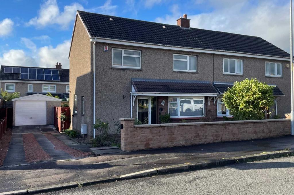 Shandon Crescent, Bellshill 3 bed semi-detached house - £150,000