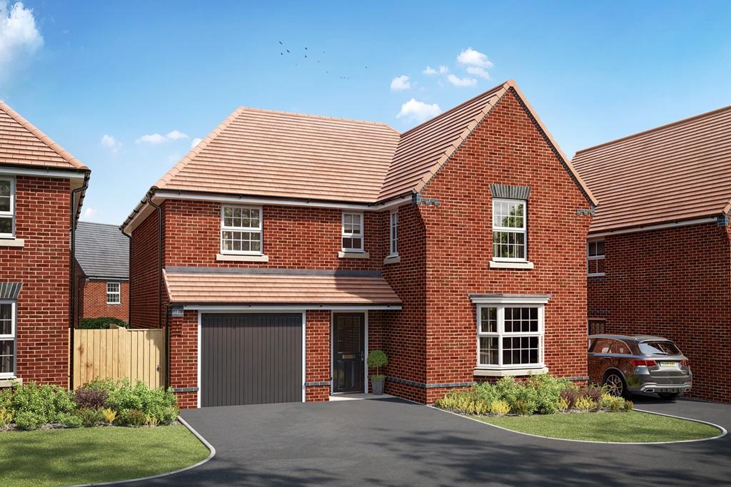 EXETER at Meadowburne Place St... 4 bed detached house - £499,995