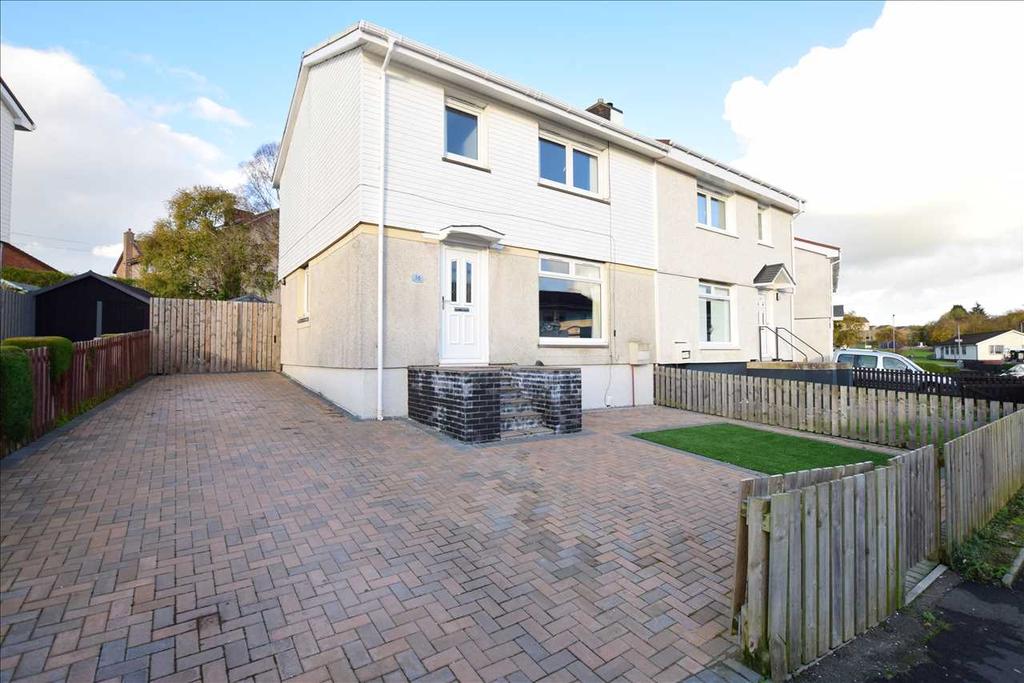 Knowe Crescent, Newarthill 3 bed semi-detached house - £115,000