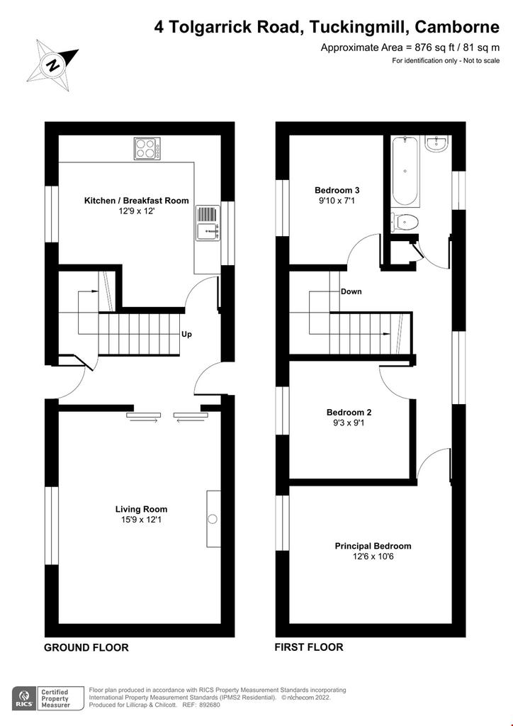 Tuckingmill Camborne Cornwall 3 Bed Semi Detached House £250 000