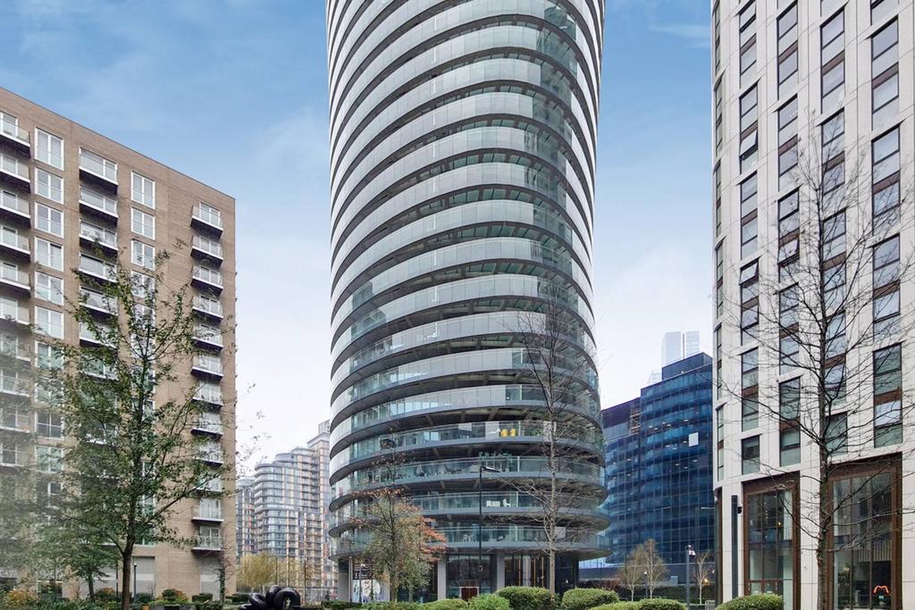Arena Tower, Canary Wharf, London, E14 1 bed flat - £475,000