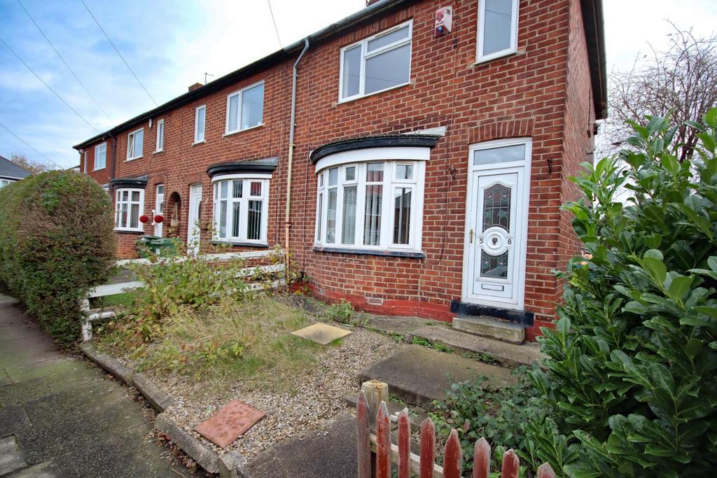 Mowbray Road, Norton... 2 bed end of terrace house - £70,000