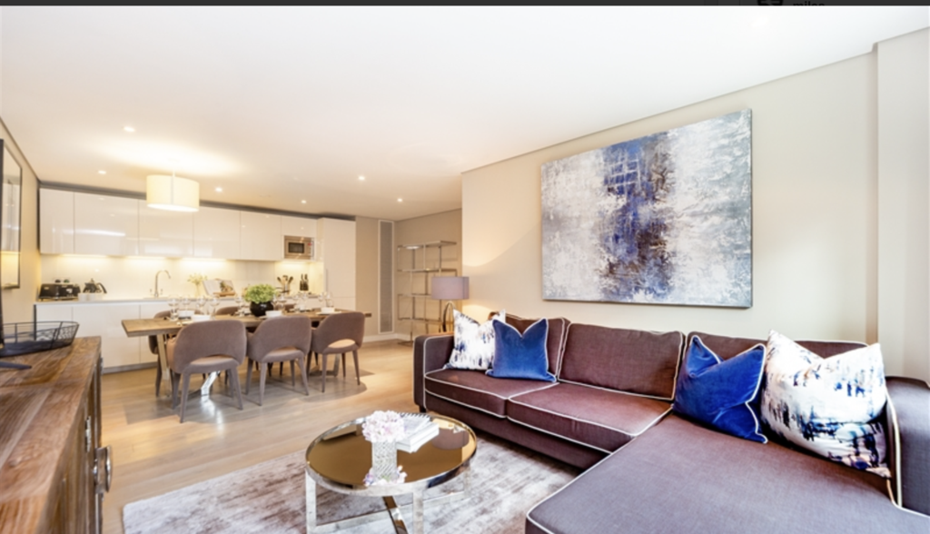 4 Merchant Square East, London, W2 3 bed flat - £6,478 pcm (£1,495 pw)