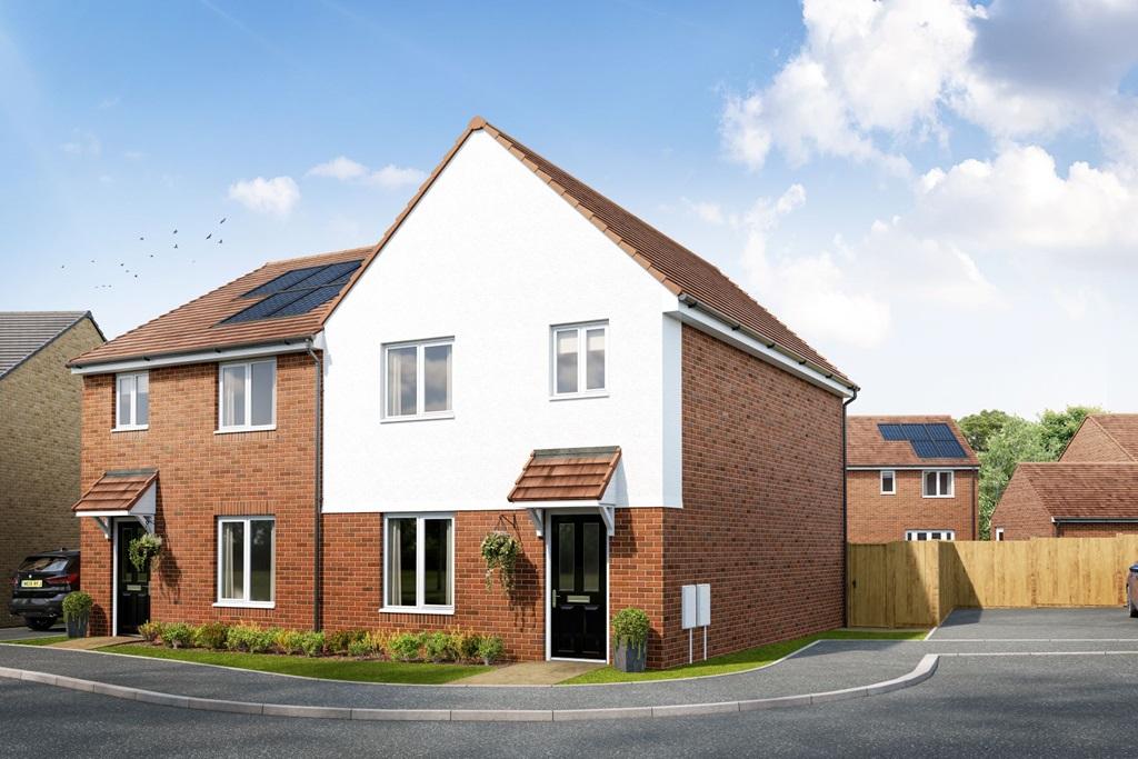 The Byford - Plot 2 at Hartford... 3 bed semi-detached house - £365,000