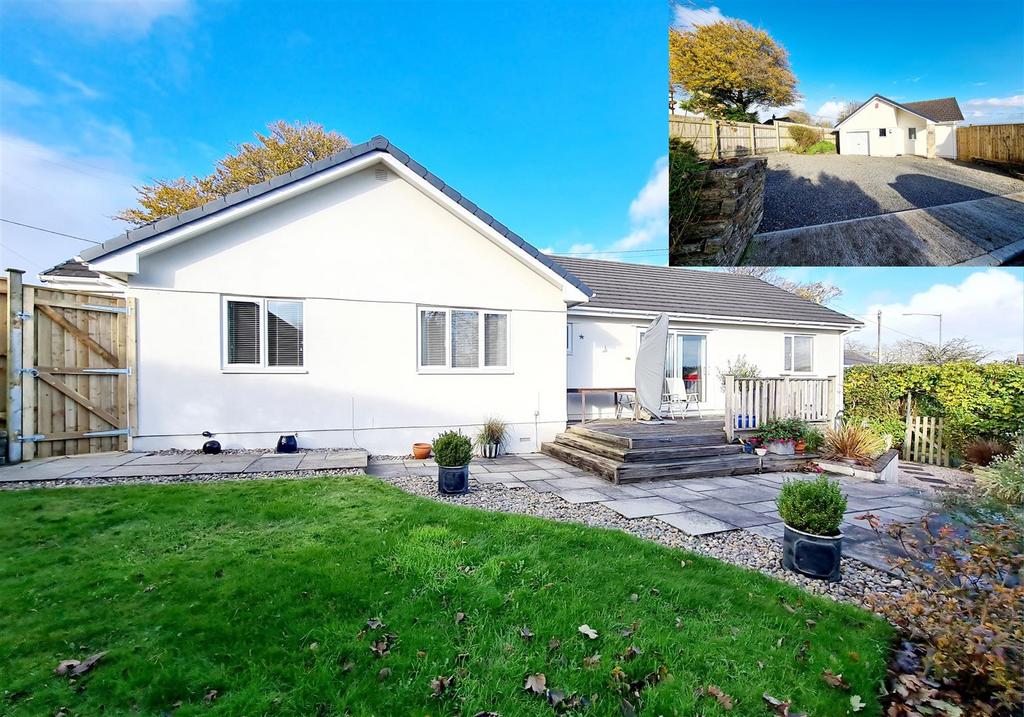 Drakewalls, Gunnislake 3 bed detached bungalow - £350,000