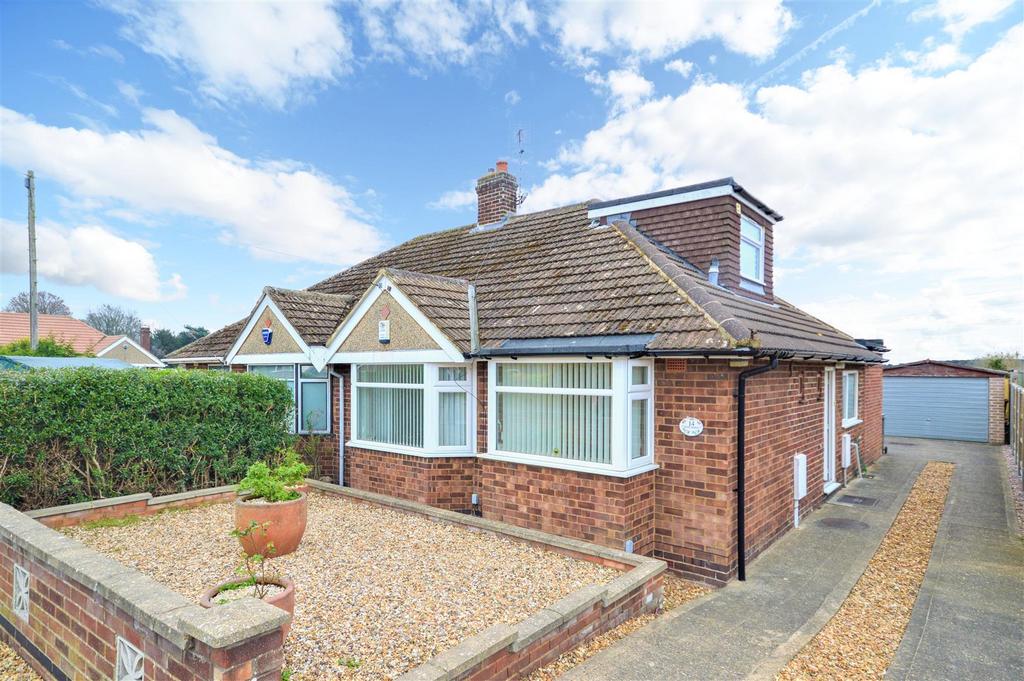 Dane Ridge, Duston, Northampton 3 bed semi-detached bungalow - £299,950