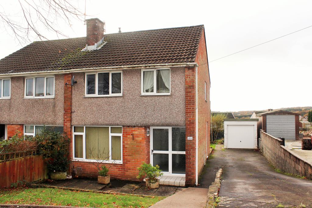 Broadmead, Dunvant, Swansea, SA2 3 bed semi-detached house - £187,000