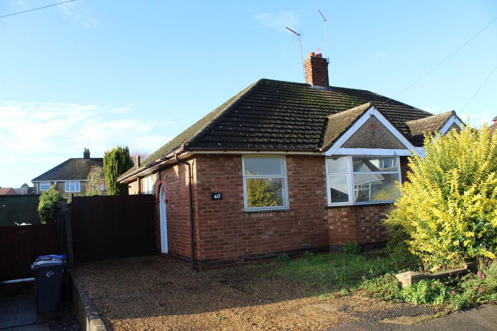 Muscott Lane, Duston, Northampton NN5... 2 bed semi-detached bungalow ...