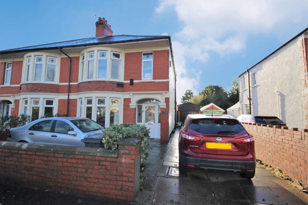 Manor Way, Whitchurch, Cardiff 3 bed semi-detached house - £365,000