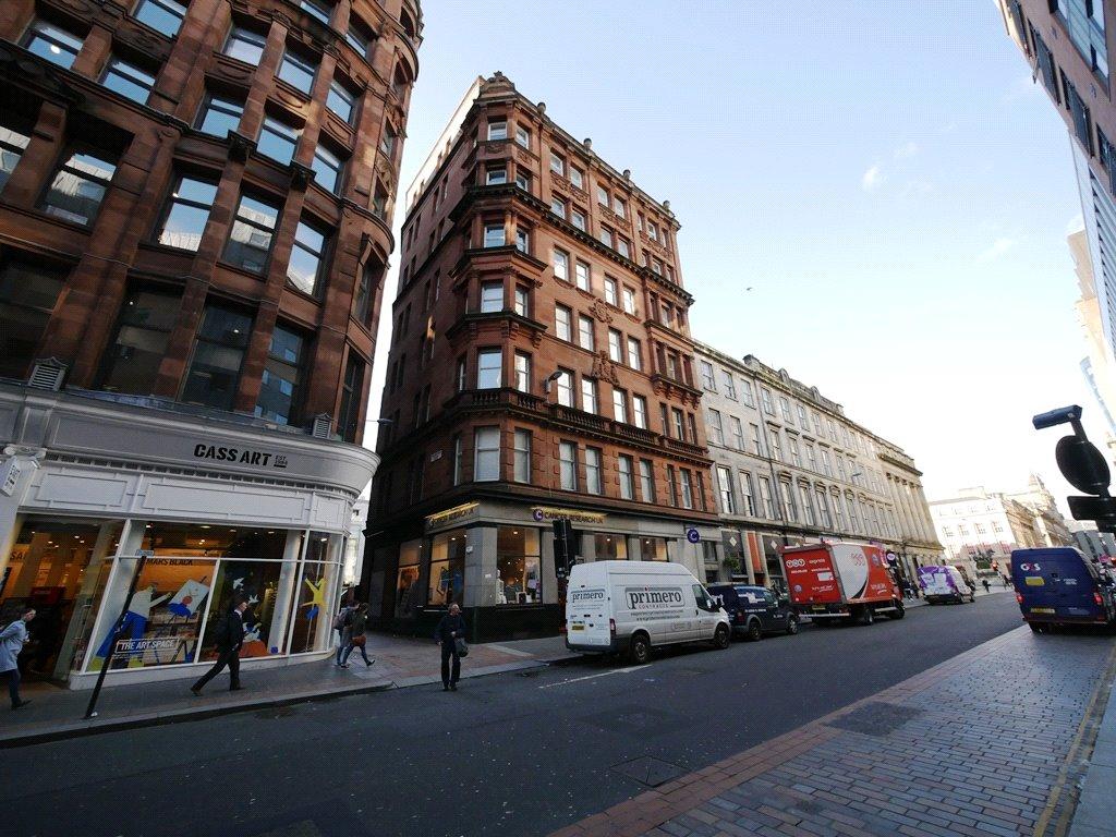 Queen Street, Glasgow, G1 2 bed flat - £1,200 pcm (£277 pw)