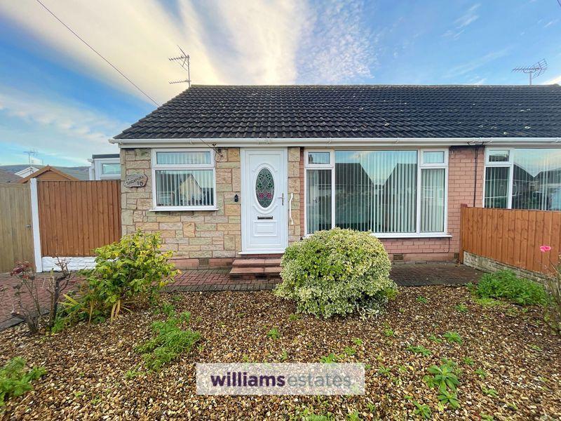 Chichester Drive, Prestatyn 2 bed semi-detached bungalow - £180,000