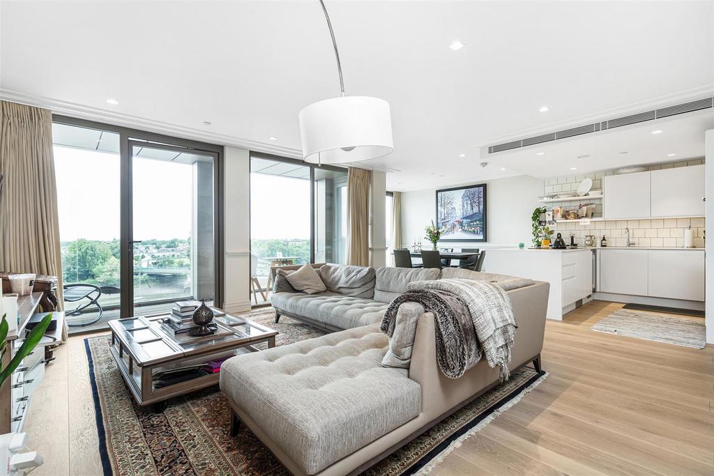 Queens Wharf, Hammersmith, W6 3 bed flat to rent - £5,500 pcm (£1,269 pw)