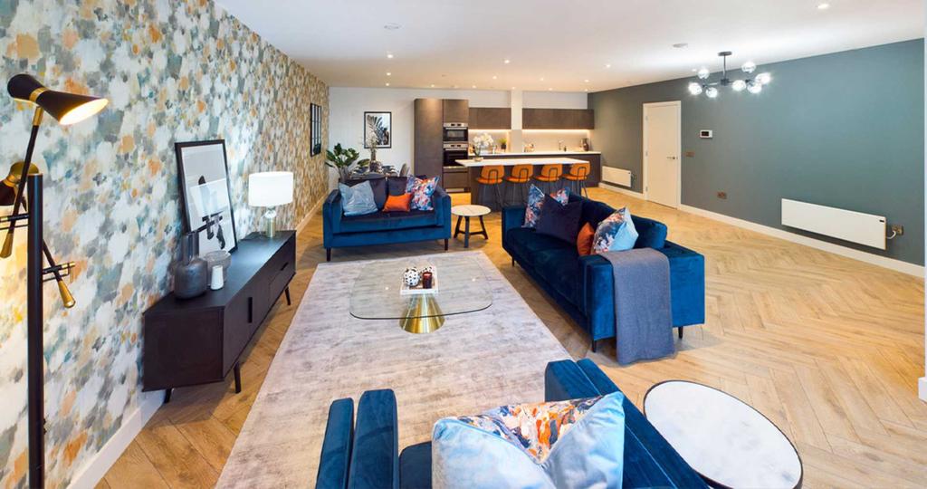 Crown Street, Manchester, M15 2 bed apartment - £455,142