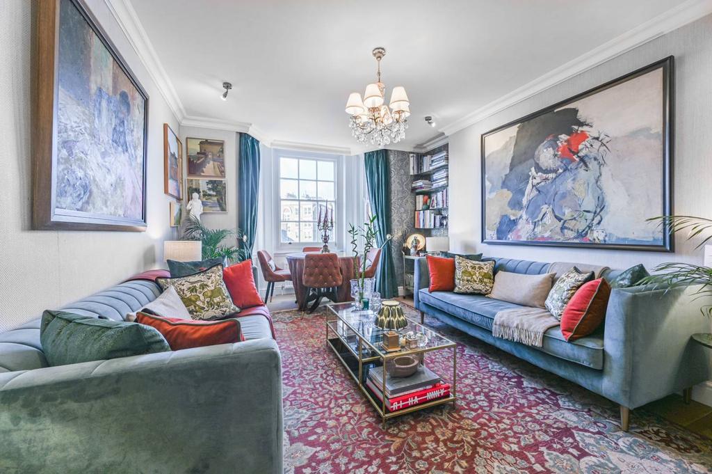 Regency Street, Pimlico, London, SW1P 3 bed flat for sale - £1,195,000
