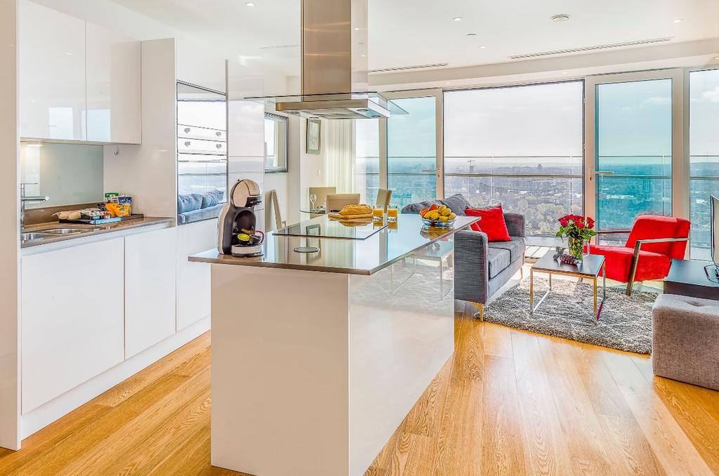 Arena Tower, Canary Wharf, E14 1 bed flat - £2,592 pcm (£598 pw)